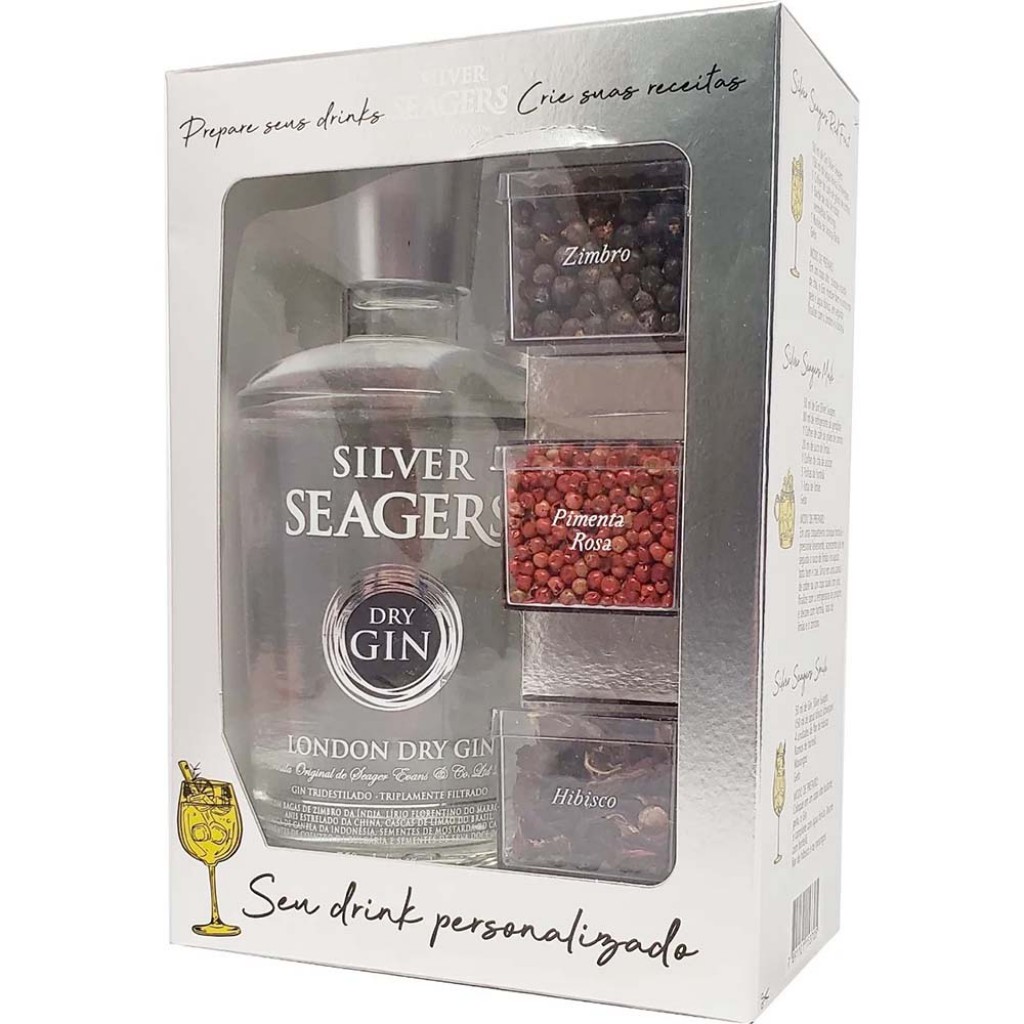 GIN SILVER SEAGERS Kit Especiarias